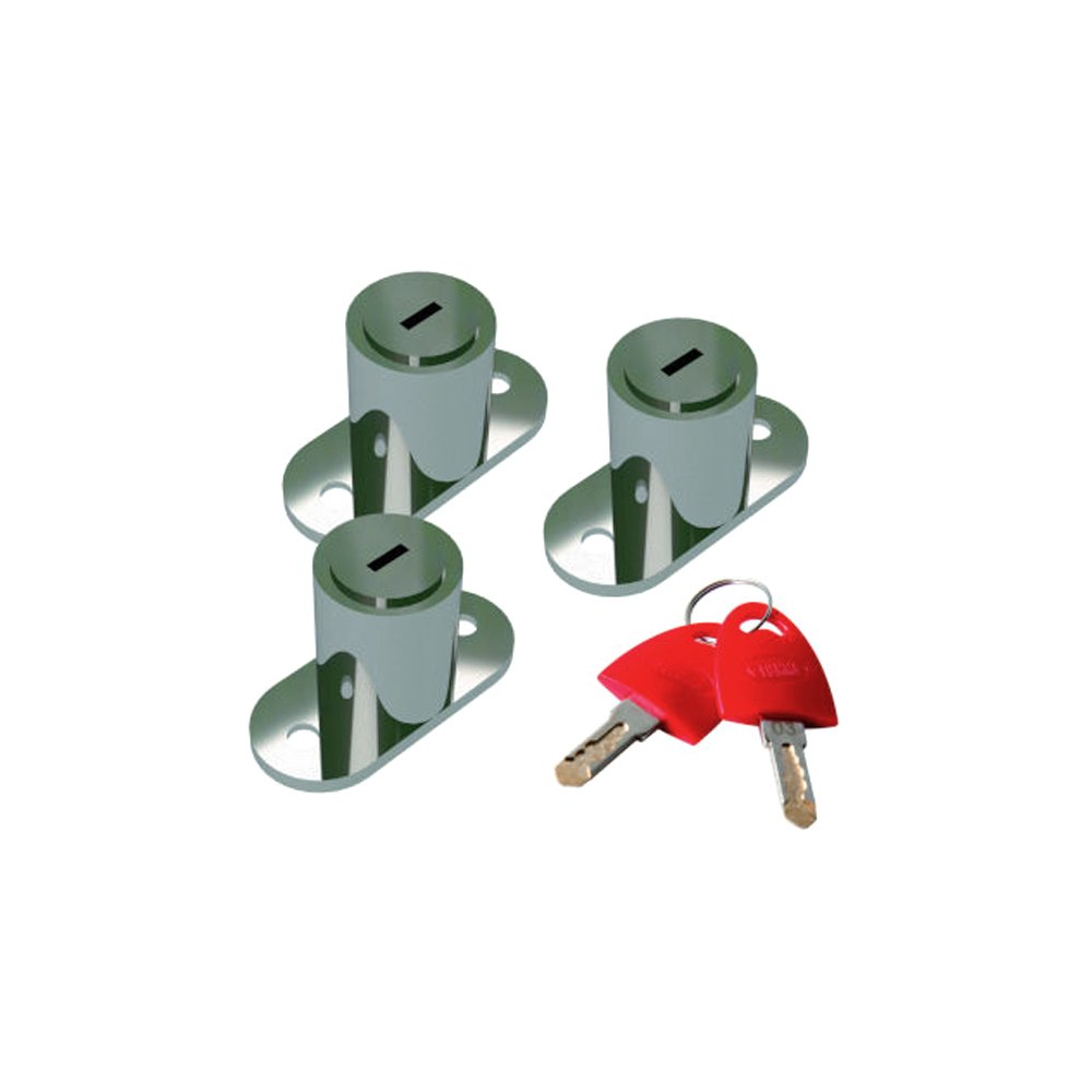 Fiamma Safe-Door Lock & Key Set (3 Pack) - TCS Leisure