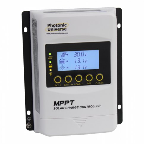 Photonic Universe High efficiency 10A MPPT solar charge controller with ...