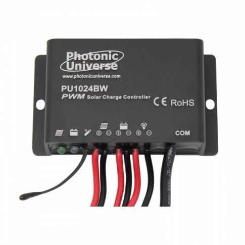 Photonic Universe Waterproof 10A 12V/24V solar charge controller ...