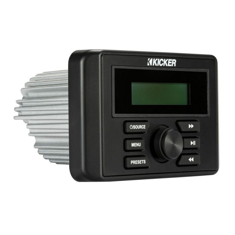 Kicker Marine Source Unit - KMC3 Rectangle Front Panel w/ Gauge Fitment ...